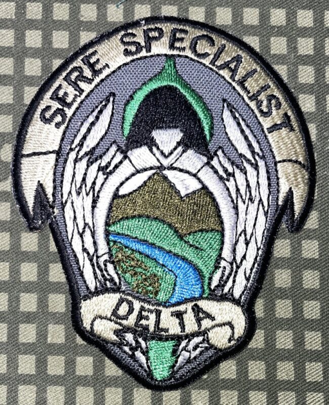 USAF SERE Specialist Delta Patch - Decal Patch - Co