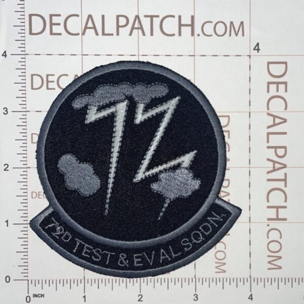 USAF 72D Test & EVAL Squadron Patch - Decal Patch - Co