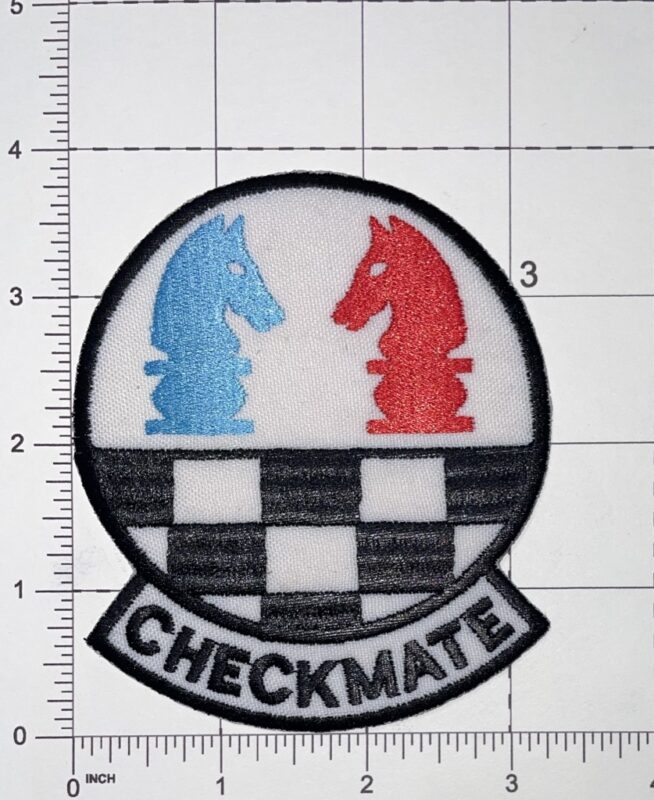 USAF Checkmate Division Headquarters Patch - Decal Patch - Co