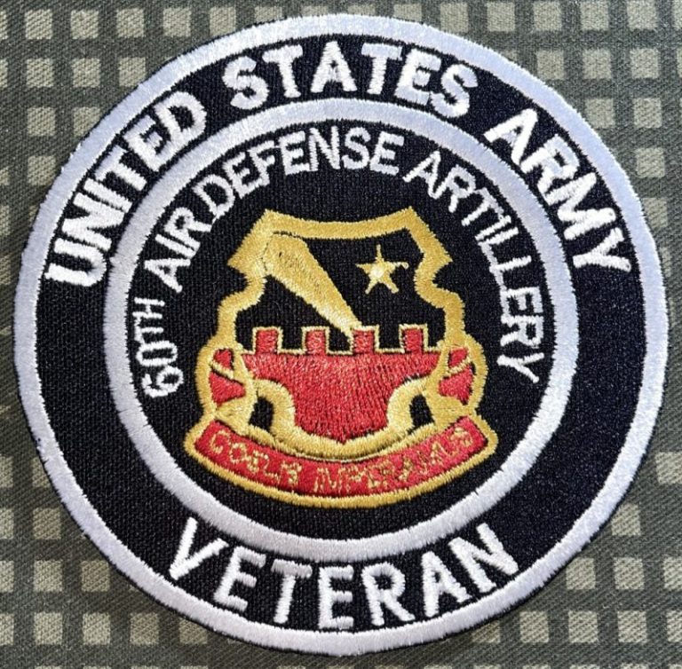 US Army 60th Air Defense Artillery Regiment Veteran Patch 3" - Decal ...