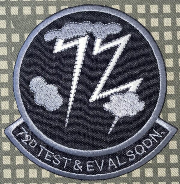 USAF 72D Test & EVAL Squadron Patch - Decal Patch - Co