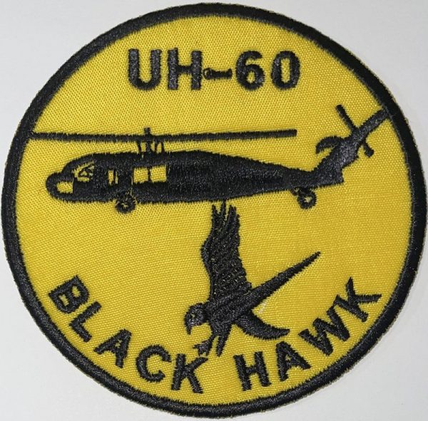 UH-60 Black Hawk Helicopter Patch - Decal Patch - Co