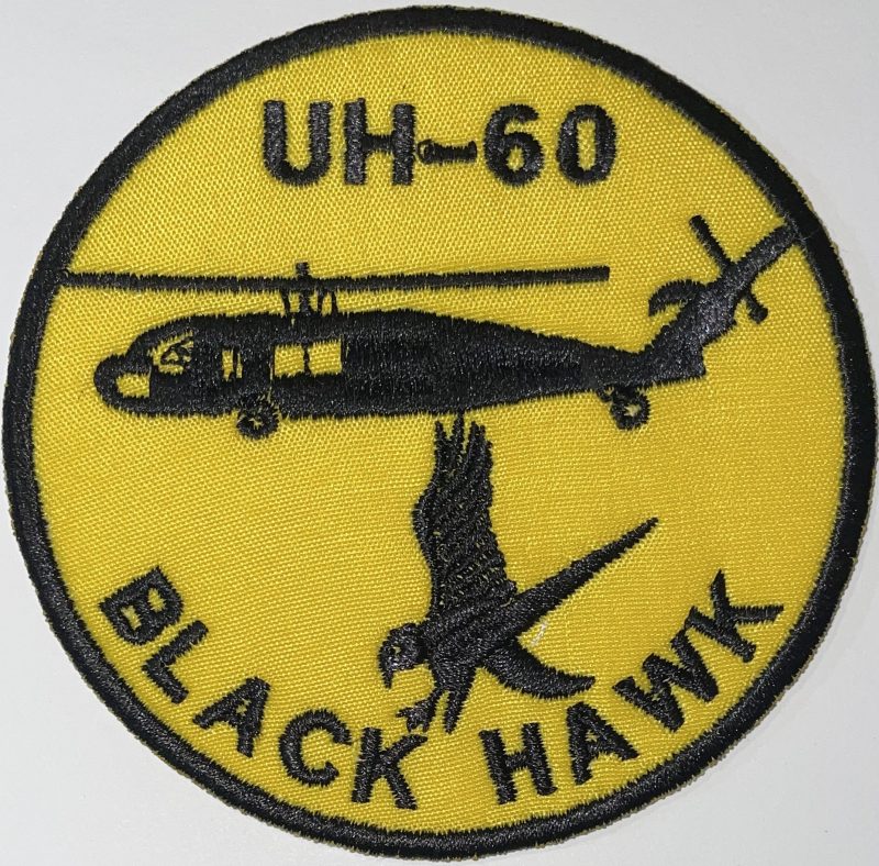 UH-60 Black Hawk Helicopter Patch - Decal Patch - Co