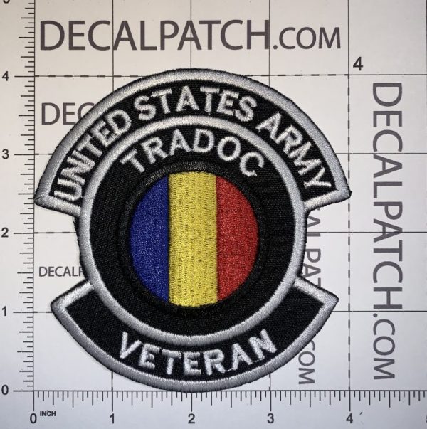 TRADOC Training and Doctrine Command Veteran Patch - Decal Patch - Co