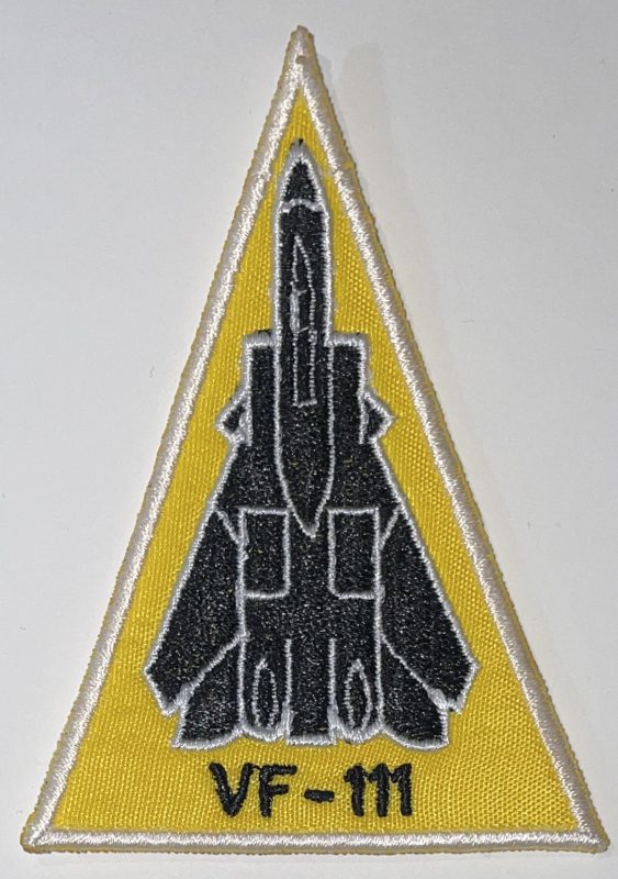 USN F-14 Tomcat VF-111 "Sundowners" Patch - Decal Patch - Co