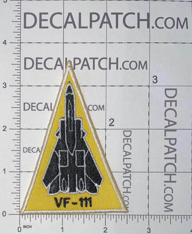 USN F-14 Tomcat VF-111 "Sundowners" Patch - Decal Patch - Co