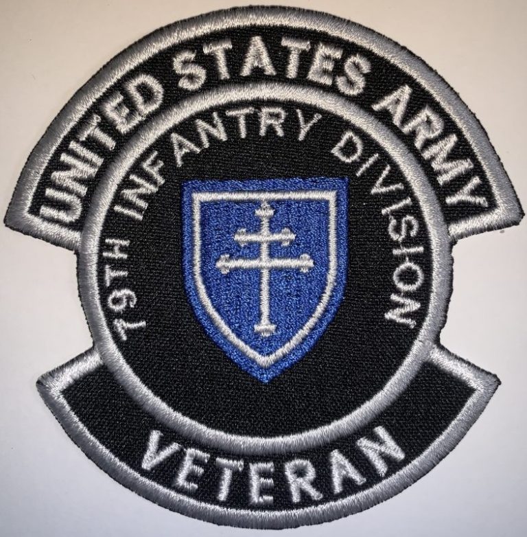79th Infantry Division Veteran Patch - Decal Patch - Co