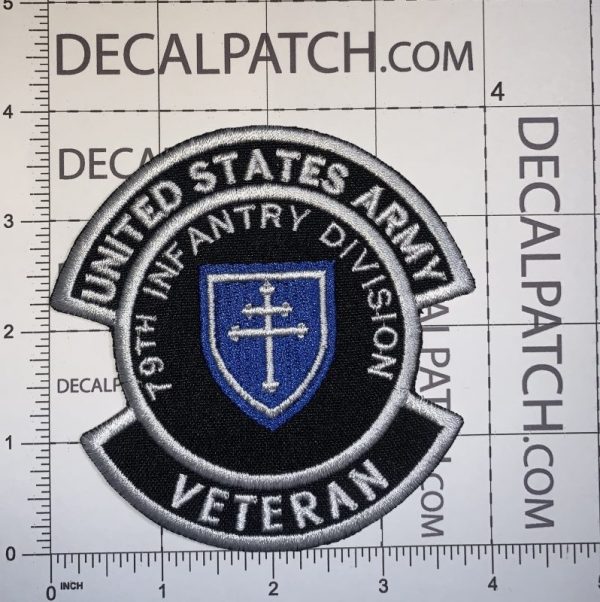 79th Infantry Division Veteran Patch - Decal Patch - Co