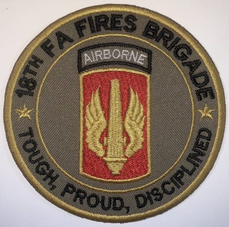 US Army 18th FA Fires Brigade Airborne "Tough, Proud, Disciplined ...