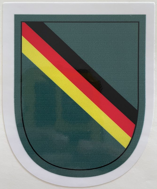US Army 10th Special Forces Group Airborne Flash (1968-1983) Sticker ...