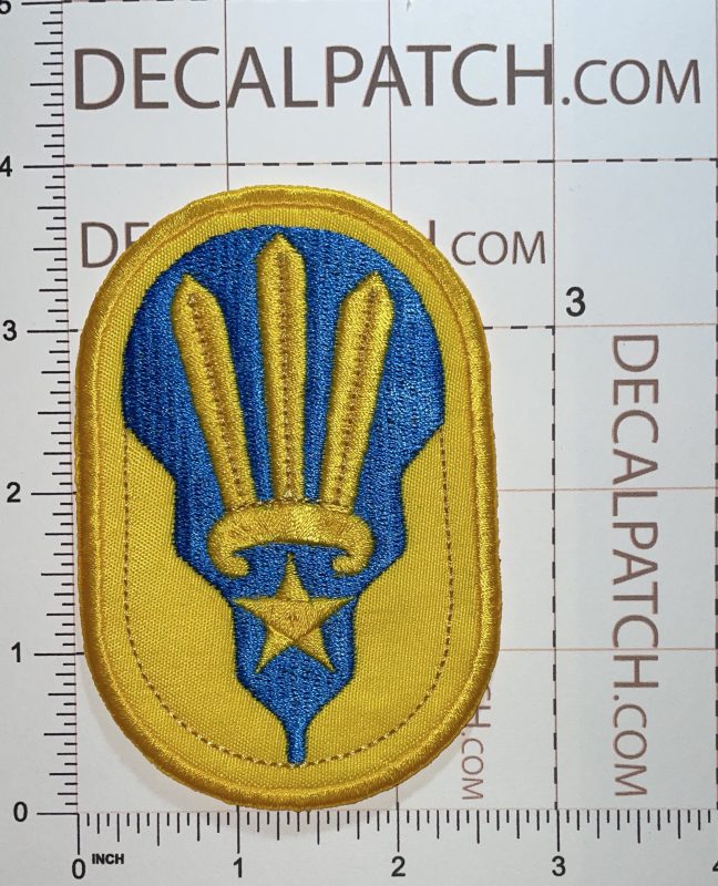 US Army 123rd Army Reserve Command Patch - Decal Patch - Co