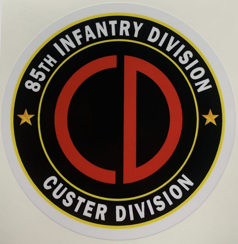 85th Infantry Division Custer Division - Decal Patch - Co