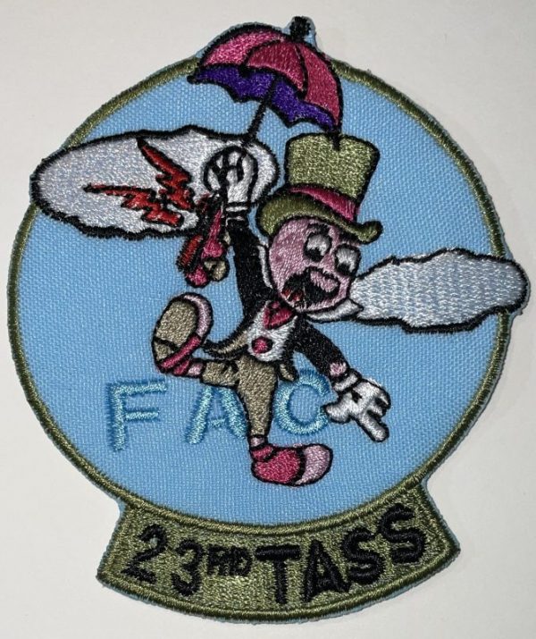 USAF 23rd TASS Tactical Air Support Squadron Patch - Decal Patch - Co