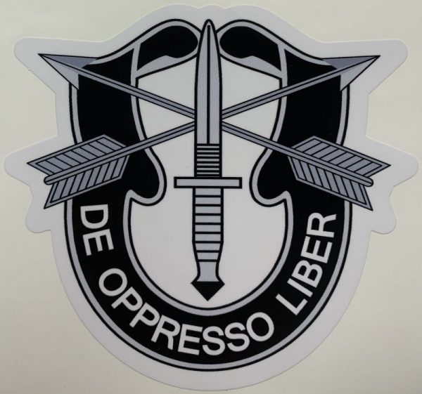Special Forces Crest - Decal Patch - Co