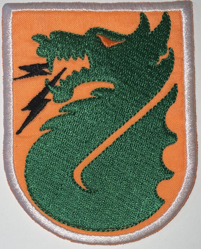 US Army 5th Signal Command Patch - Decal Patch - Co