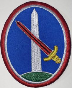 US Army Military District of Washington Patch - Decal Patch - Co