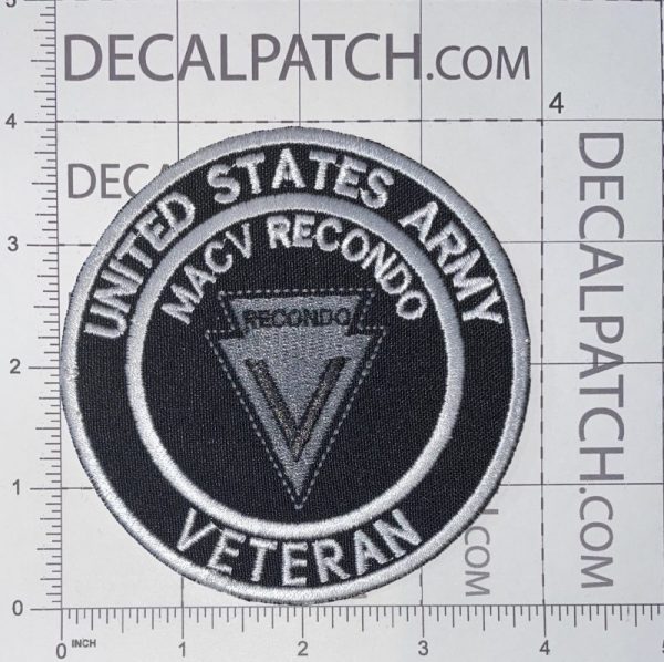 US Army MACV Recondo Veteran Patch - Decal Patch - Co