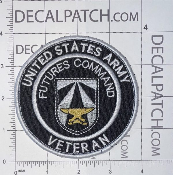 US Army Futures Command Veteran Patch - Decal Patch - Co