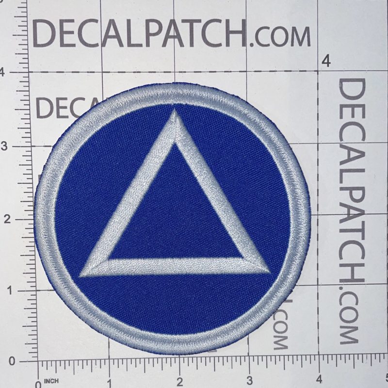 Alcoholics Anonymous AA Sobriety Patch - Decal Patch - Co