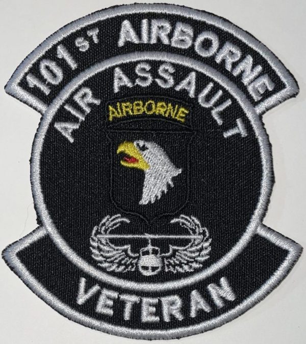 US Army 101st Airborne Division Air Assault Veteran Patch - Decal Patch ...