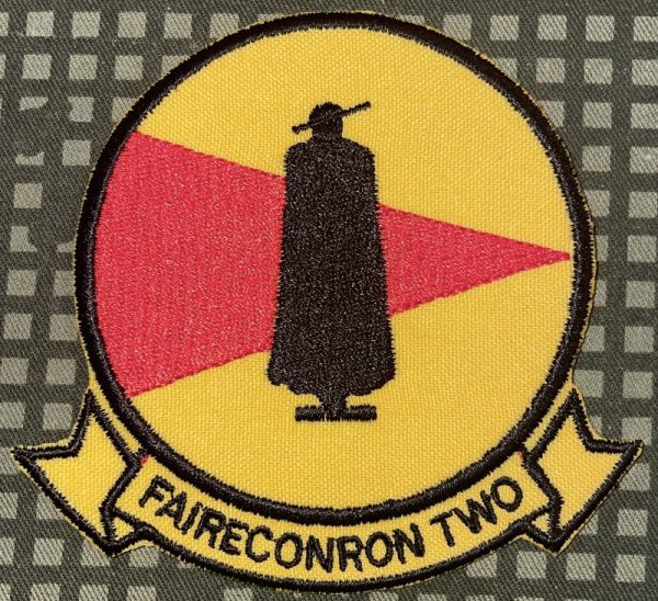 USN Faireconron Two VQ-2 Fleet Air Recon Squadron Patch - Decal Patch - Co