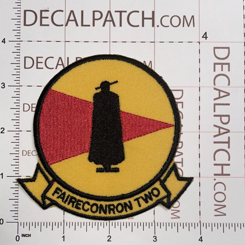 USN Faireconron Two VQ-2 Fleet Air Recon Squadron Patch - Decal Patch - Co