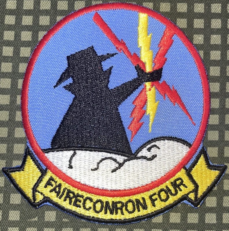 USN Faireconron Four Fleet Air Recon Squadron Patch - Decal Patch - Co