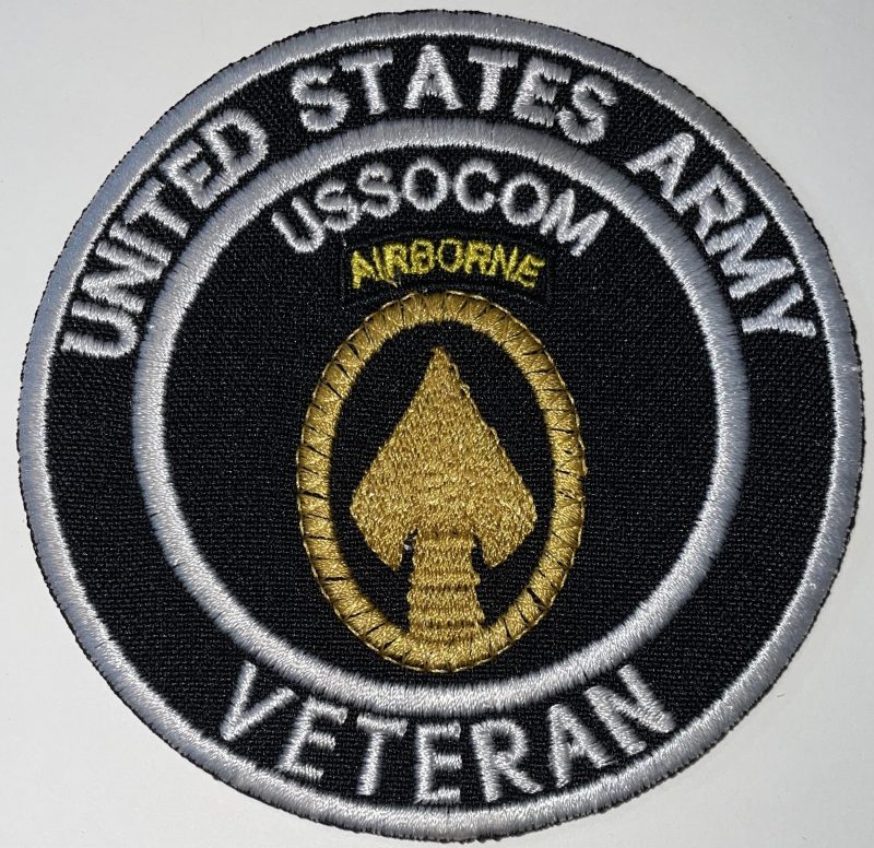 US Army USSOCOM Special Operations Command A/B Veteran Patch - Decal ...