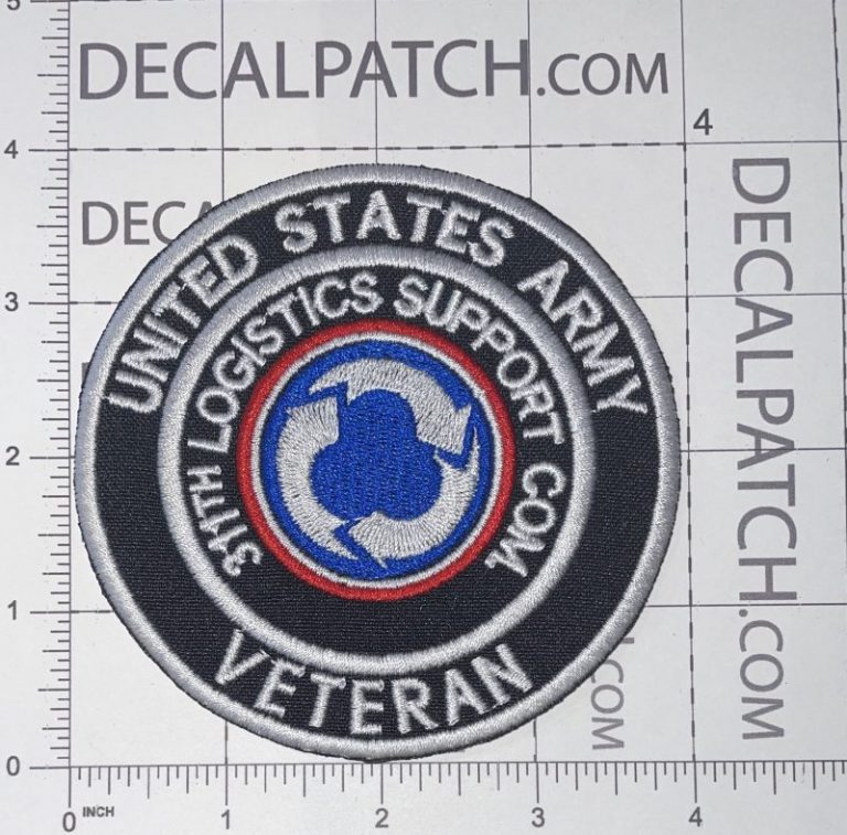 US Army 311th Logistics Support Command Veteran Patch - Decal Patch - Co
