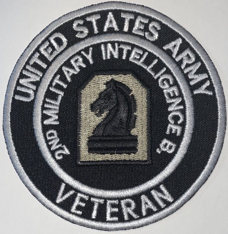 US Army 2nd Military Intelligence Brigade Veteran Patch - Decal Patch - Co