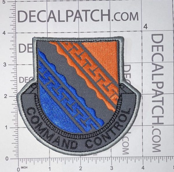 US Army 54th Signal Battalion Command Control Patch - Decal Patch - Co