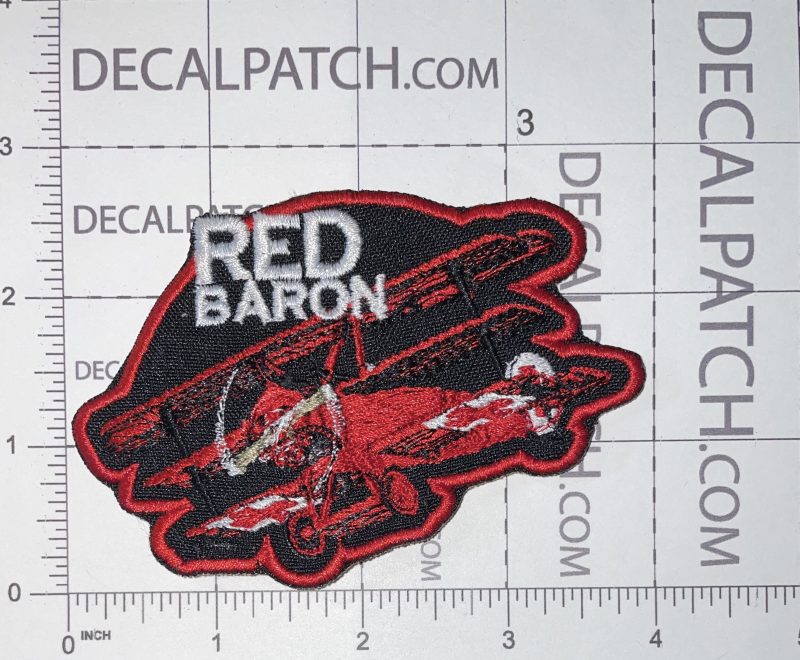 Red Baron Patch - Decal Patch - Co