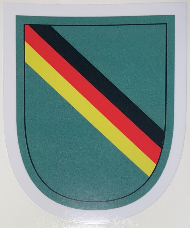US Army 10th Special Forces Group Airborne Flash (1968-1983) Sticker ...