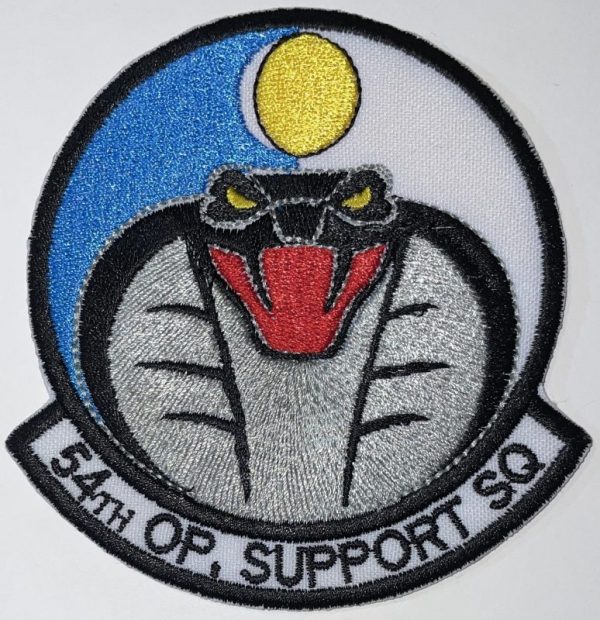 USAF 54th OSS Operations Support Squadron Holloman Patch - Decal Patch - Co