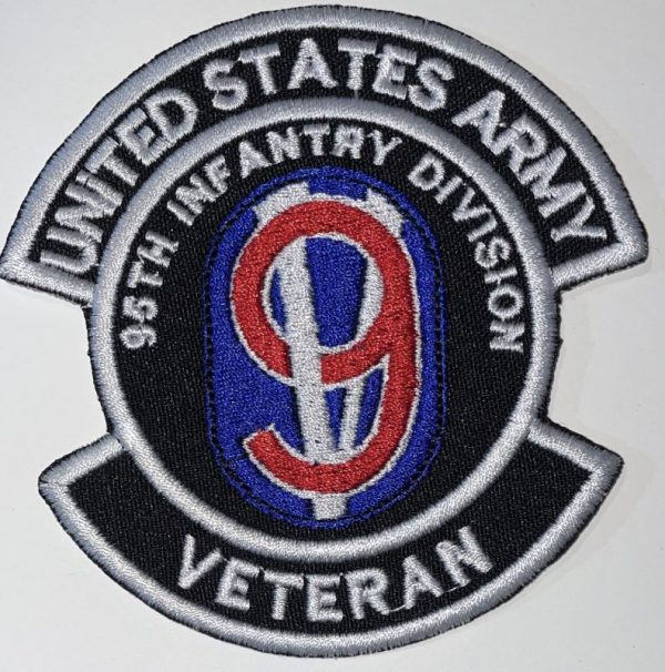 US Army 95th Infantry Division Veteran Patch - Decal Patch - Co