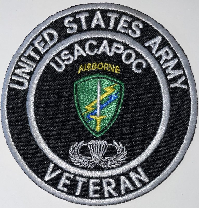 US Army USACAPOC Civil Affairs & Psychological Operations Command ...