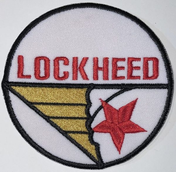 USAF Lockheed-Martin Logo Patch - Decal Patch - Co