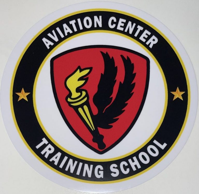 US Army Aviation Center "Training School" Sticker - Decal Patch - Co