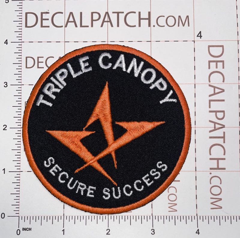 Triple Canopy Secure Success Security Mercenary Soldier Patch - Decal ...