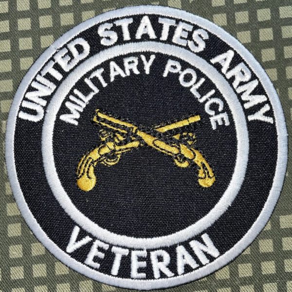 US Army Military Police Veteran Patch - Decal Patch - Co