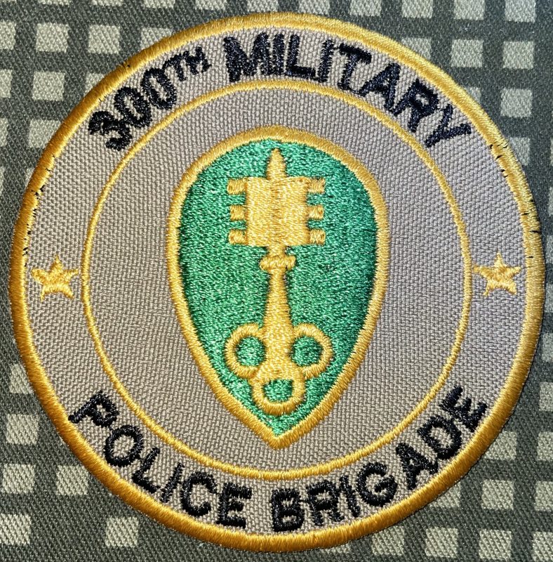 US Army 300th Military Police Brigade Patch 3" - Decal Patch - Co