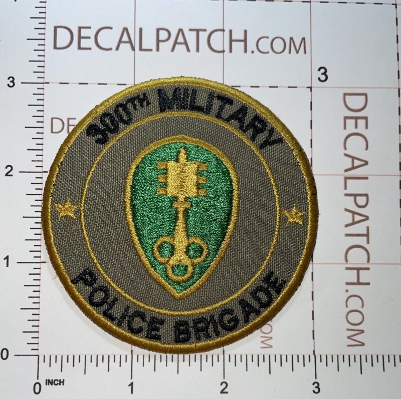 US Army 300th Military Police Brigade Patch 3" - Decal Patch - Co