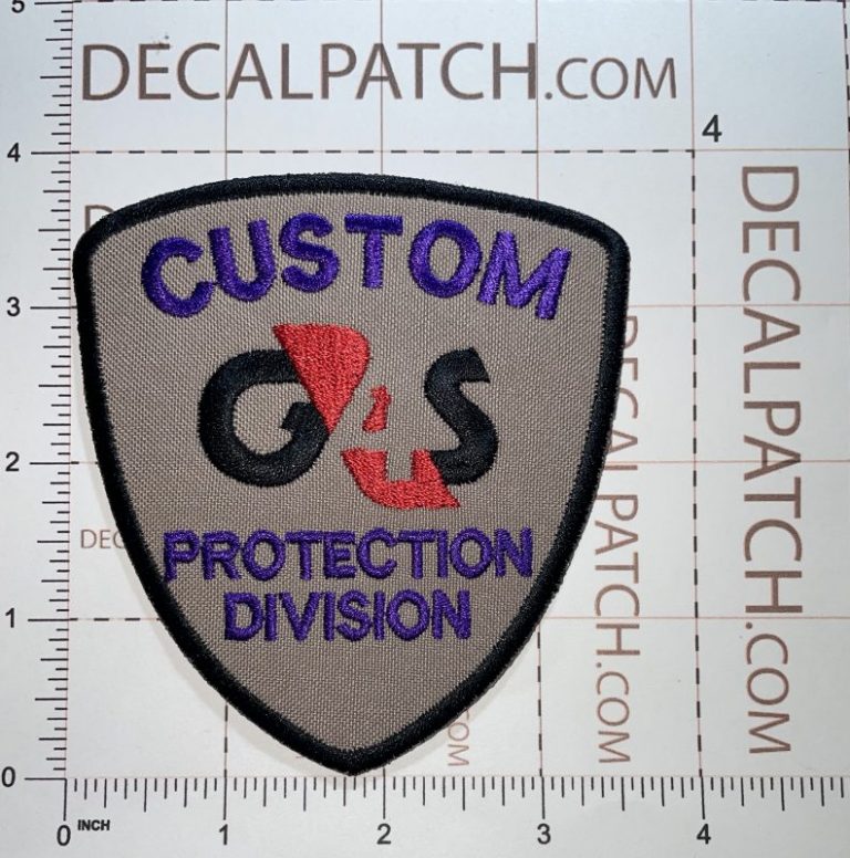G4S Protection Division Security Mercenary Soldier Patch - Decal Patch - Co
