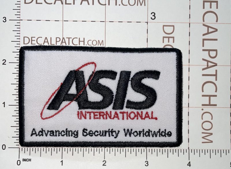 ASIS International Security Mercenary Soldier Patch - Decal Patch - Co