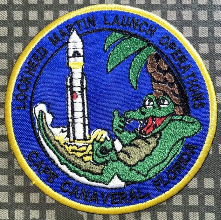 Lockheed-Martin Launch Operations Cape Canaveral FL Patch - Decal Patch ...