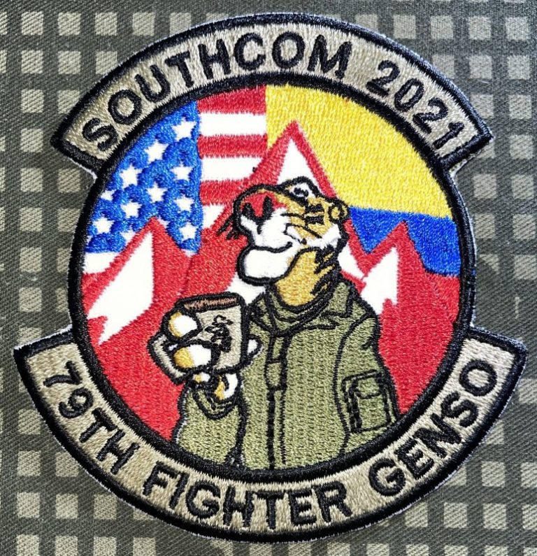 FAC Southcom 2021 79th Fighter Genso Patch - Decal Patch - Co