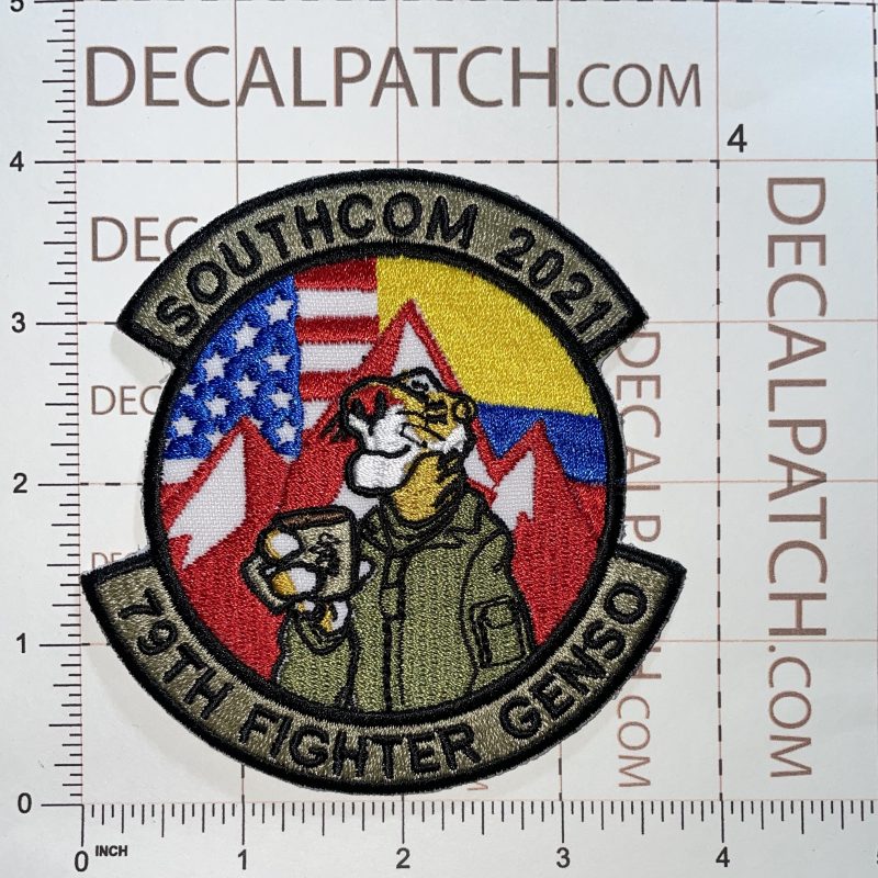 FAC Southcom 2021 79th Fighter Genso Patch - Decal Patch - Co