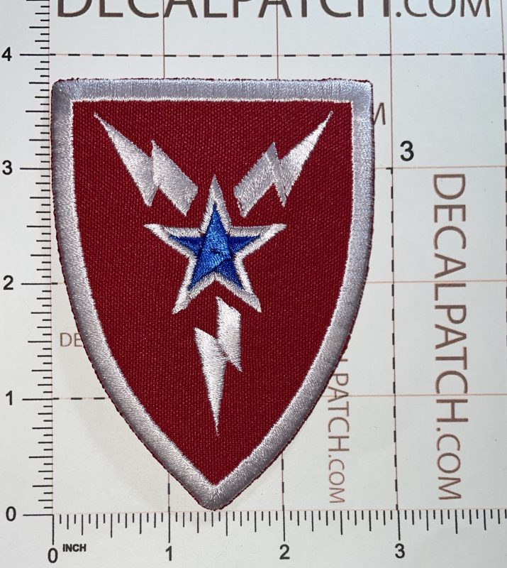 US Army 3rd Signal Brigade Patch - Decal Patch - Co