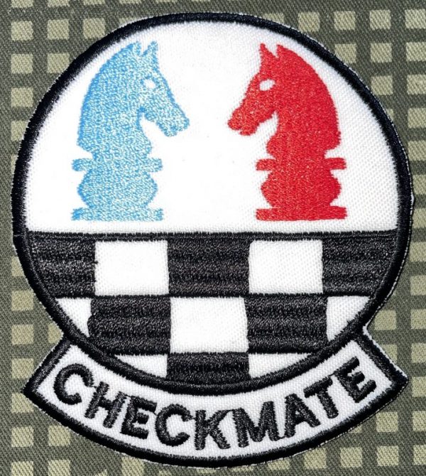 USAF Checkmate Division Headquarters Patch - Decal Patch - Co