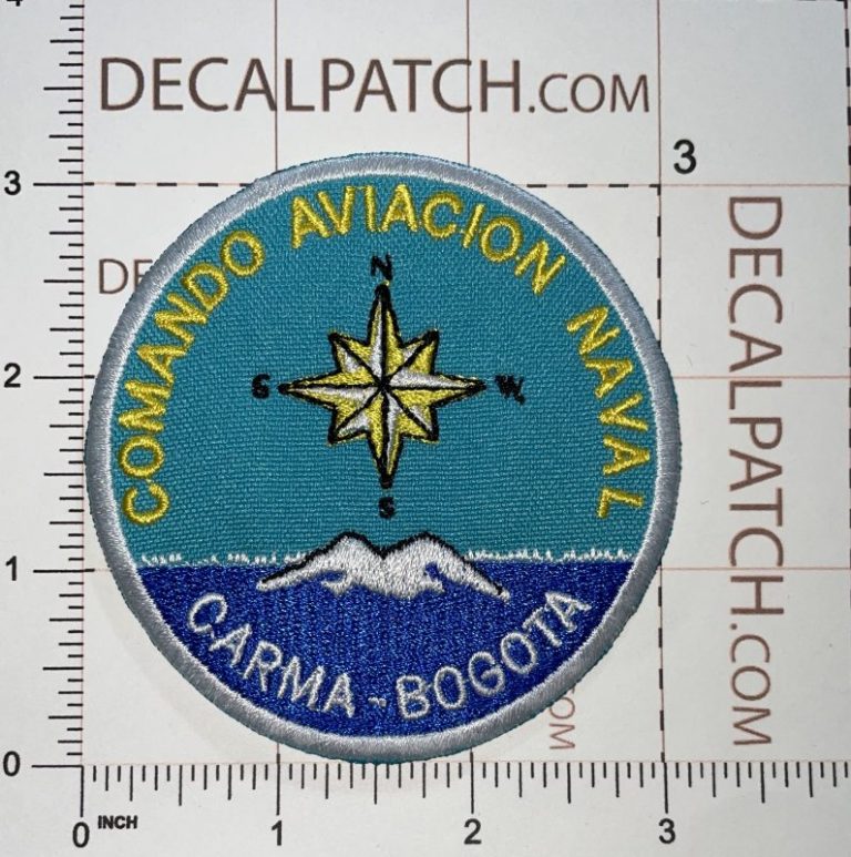 Armada Nacional Colombiana Comando Aviation Naval Carma Bogota Patch ...